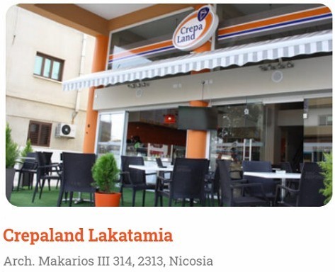 CREPALAND - Best Cyprus Food Awards